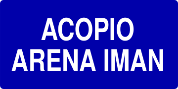 Acopio arena iman | acorde norma chilena