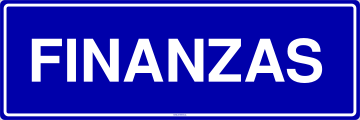 LETRERO FINANZAS