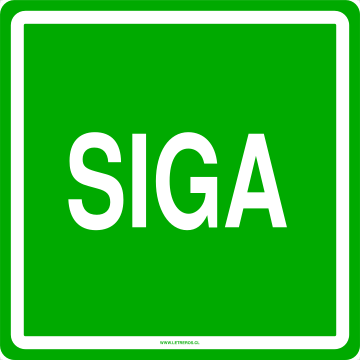 Siga | autoadhesivo