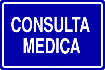 LETRERO CONSULTA MEDICA