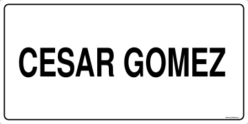 Cesar gomez | intemperie
