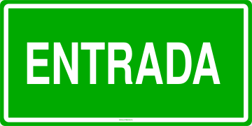 LETRERO ENTRADA